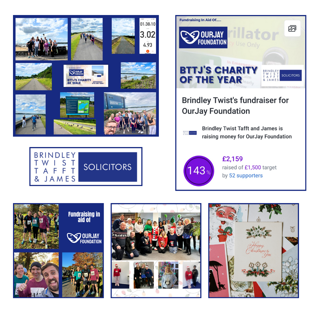 Charity of the year 2024 - 2025 | Brindley Twist Tafft & James